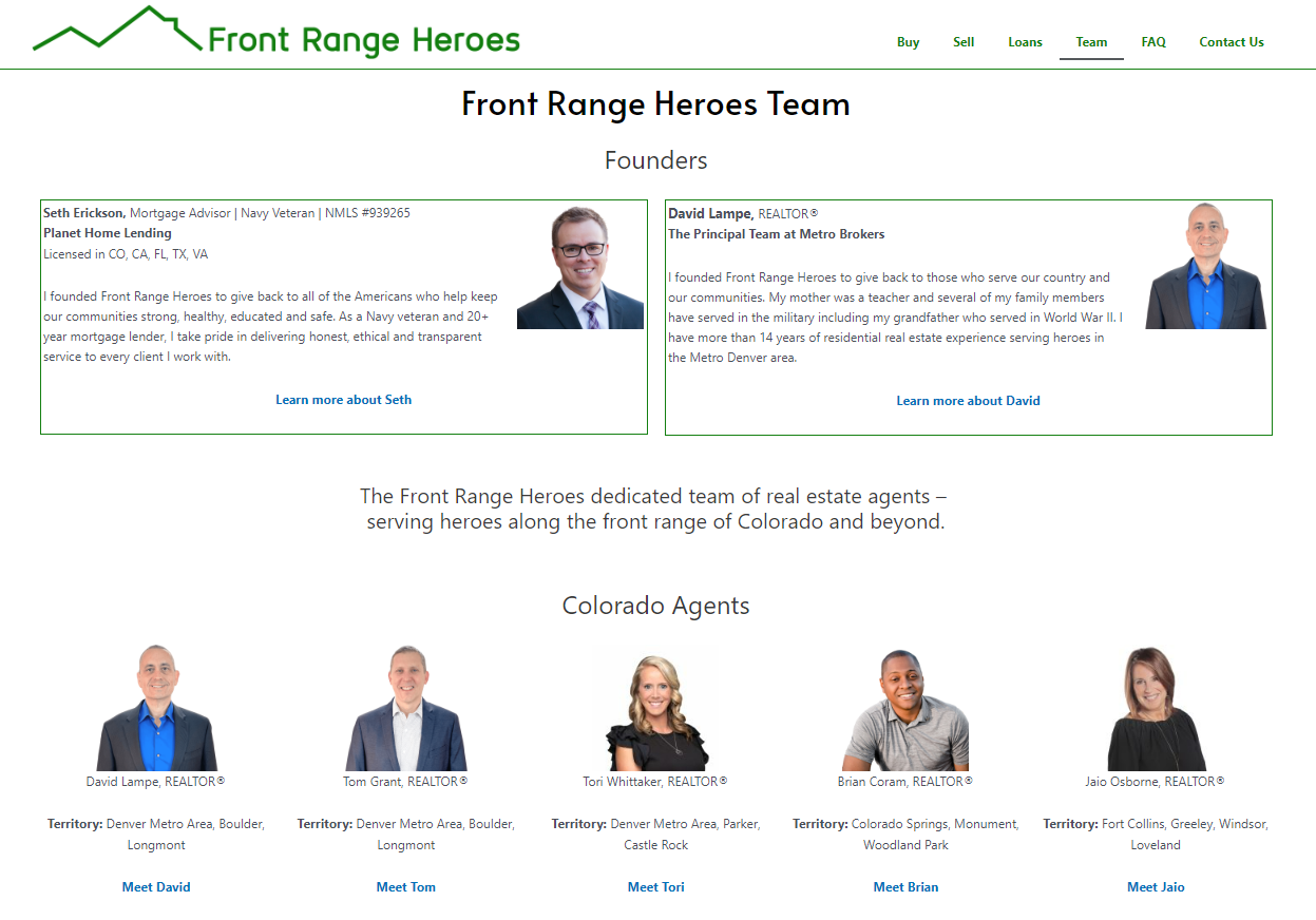 Front Range Heroes - Save Thousands When Buying or Selling